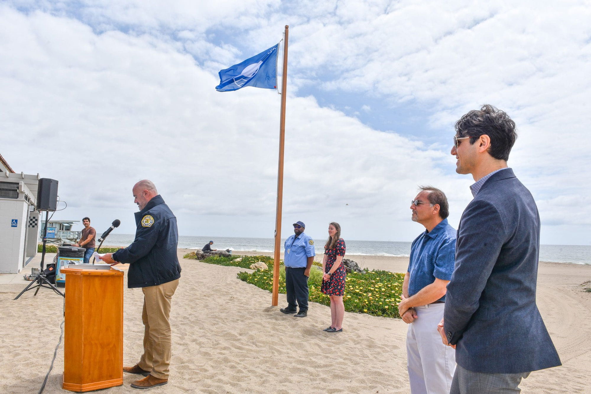 Westward Beach receives first international Blue Flag