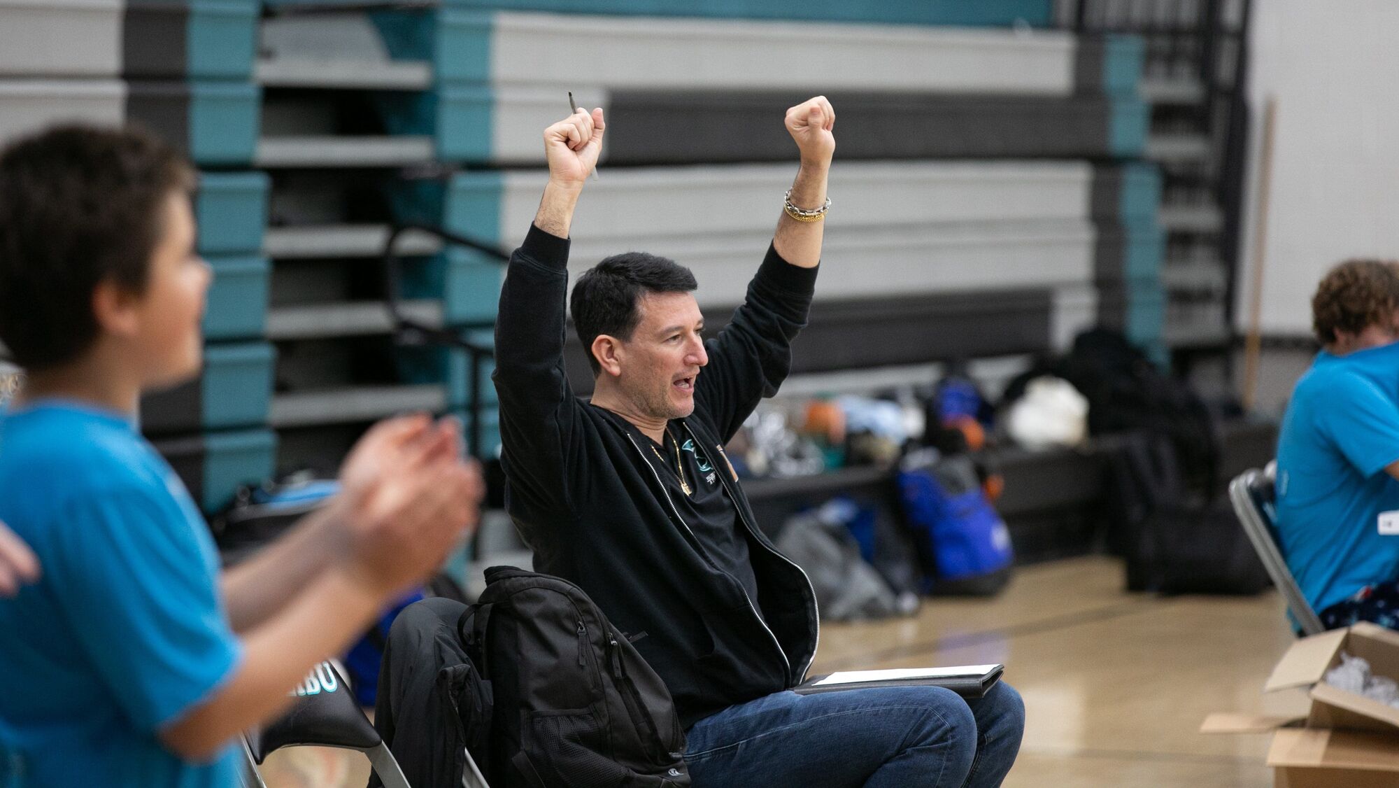 Sharks volleyball coach Saenz begins season with promising boys team ...